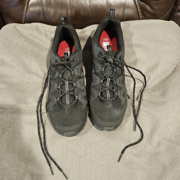 Shoes | Karrimor Summit Mens Walking Shoes Black With Dynagrip Bottom ...